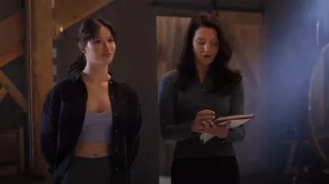 Aerie LumberJane Flannel Shirt worn by Adriana Russo (Madelyn Keys) as ...