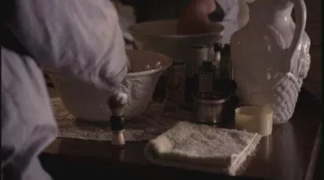 Brother Justin Crowe (played by Clancy Brown) outfits on Carnivàle