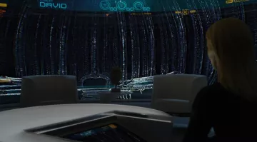 Meredith Vickers (played by Charlize Theron) outfits on Prometheus