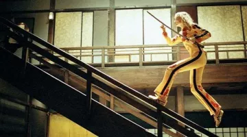 Yellow Tracksuit Ninja Uniform worn by Beatrix Kiddo, aka Black Mamba ...