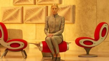 Meredith Vickers (played by Charlize Theron) outfits on Prometheus