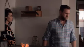 David Mailer (played by Patrick Gilmore) outfits on Travelers