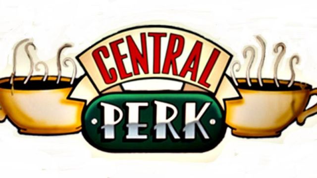 Central Perk Sticker as seen in Friends S06E19 | Spotern