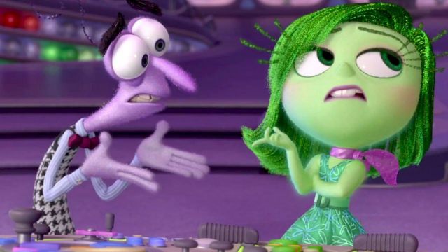 The wig green from Disgust at the cartoon Vice-versa | Spotern