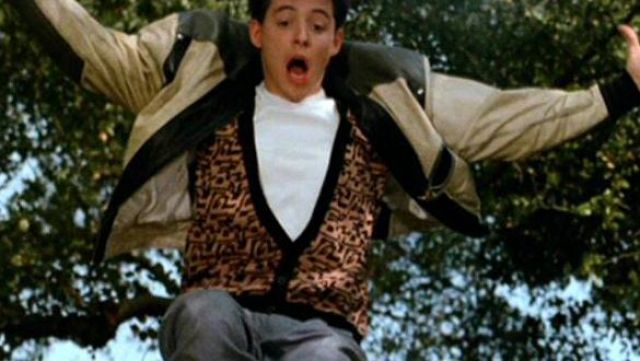 Combo veste et gilet porté par Ferris Bueller (Matthew Broderick) comme ...