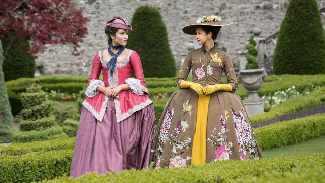 The gardens of Drummond Castle representing those of Versailles in the ...