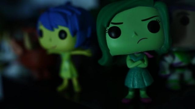 La figura Funko Pop de Disgust in Vice Versa (Disney y Pixar) vista en ...