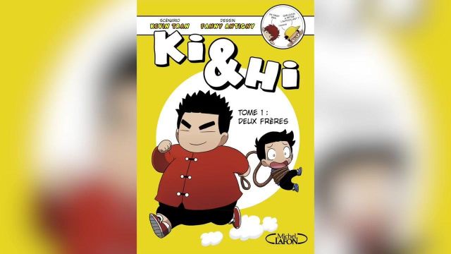 Volume 1 of Ki & Hi preview in the video "This book is outrageous ...
