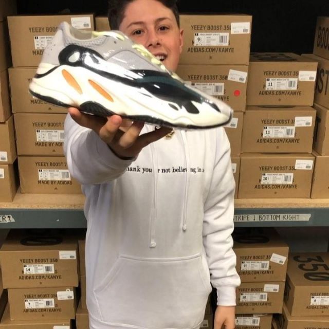 sneakers Adidas Yeezy Boost 700 views on the account Instagram of ...