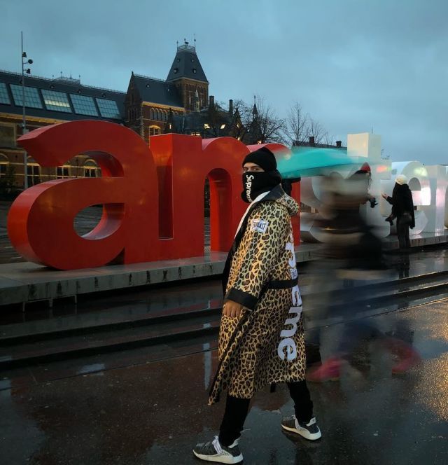 The NMD Human race that bears the youtubeur Qias Omar on his Instagram ...