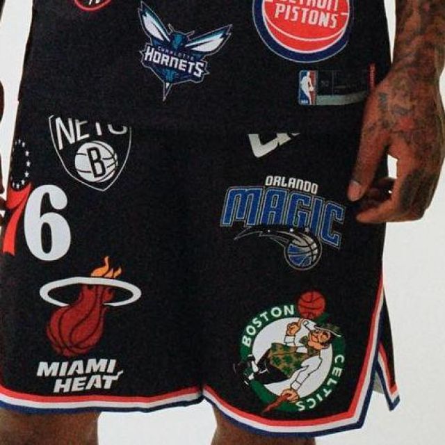 Le short NBA Supreme Nike de Game sur son compte Instagram | Spotern