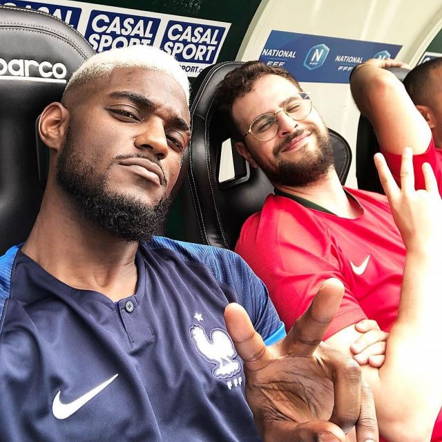 The jersey of the portugal hakim Jemil seen on the account Instagram of ...