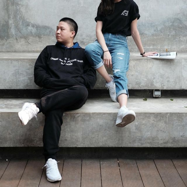 The ultraboost in the post of the influencer jejouw on his instagram ...