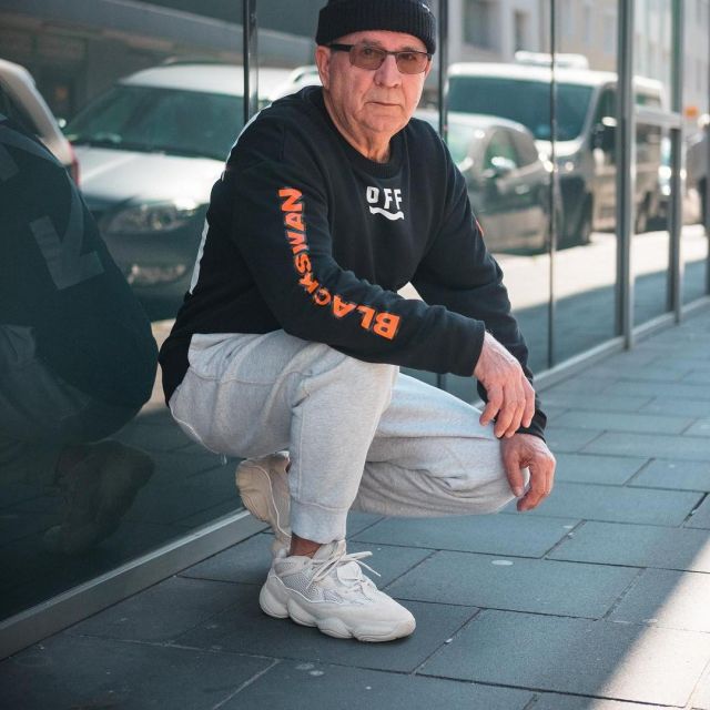 Les Yeezy 500 que porte "gramps" sur le compte instagram de l ...