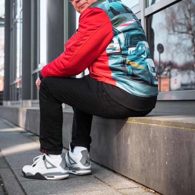 The Jordan 4 that door, "gramps" on the account instagram of the ...