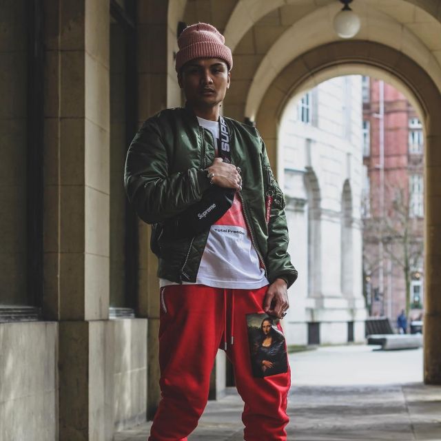 Banana black box logo worn by the influencer John Melchico-Bronx on his ...
