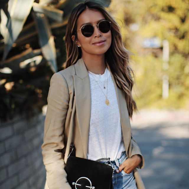 Sunglasses Ray-Ban worn by Julie Sarinana seen on his account Instagram ...