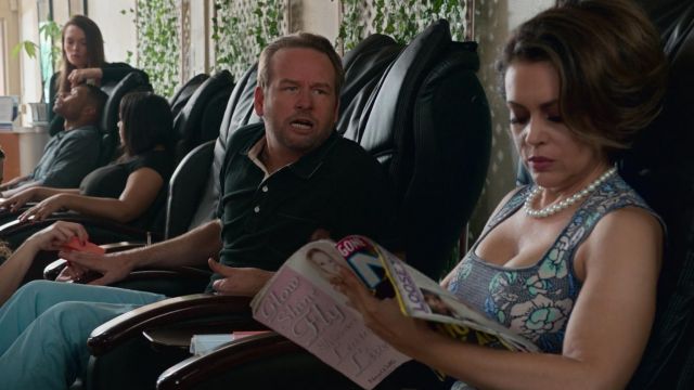 BCBGMaxAzria Floral Lattice Top worn by Coralee Armstrong (Alyssa ...