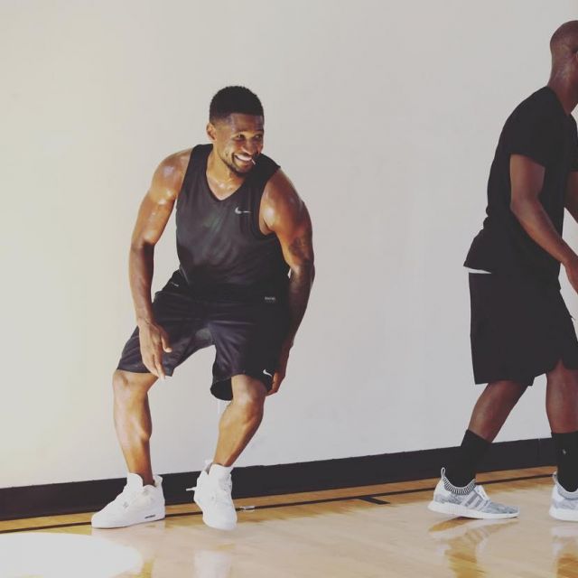 Sneakers Air Jordan 4 Retro "pure Money" worn by Usher on his Instagram ...