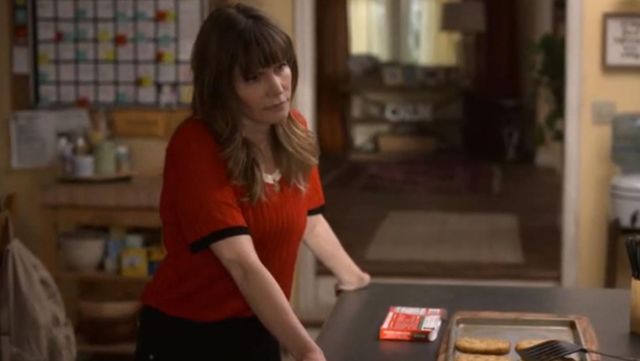 The top red Sandro de Elsa Gardner (Jennifer Jason Leigh) in Atypical ...