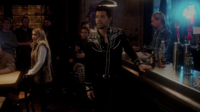 The black shirt style cowboy Dsquared2 Sam Jones (Rafael de la Fuente ...