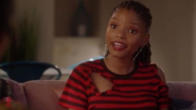 The Brittan Tee worn by Sky Forster (Halle Bailey) in grown-ish (S02E02 ...