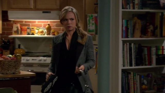 Icb Herringbone Jacket worn by Kristin Baxter (Amanda Fuller) in Last ...