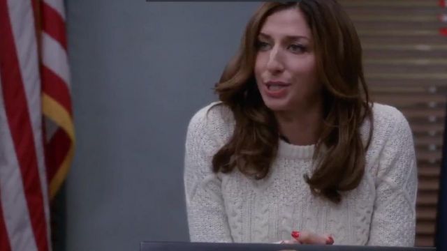 Topshop Shrunken Cable Top worn by Gina Linetti (Chelsea Peretti) in ...