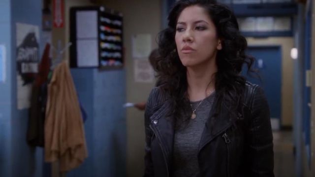 All Saints Cargo Biker Jacket worn by Rosa Diaz (Stephanie Beatriz) in Brooklyn Nine-Nine ...