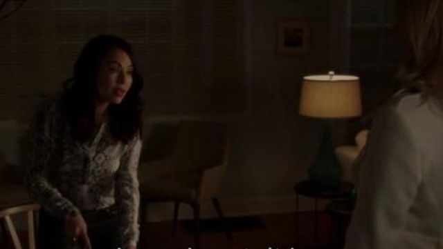 Joie Romona Blouse worn by Mona Vanderwaal (Janel Parrish) in Pretty ...