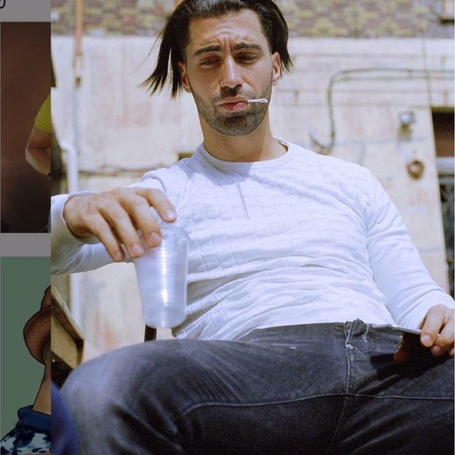 The sweater in white as worn by Ademo account on the Instagram of @Look ...