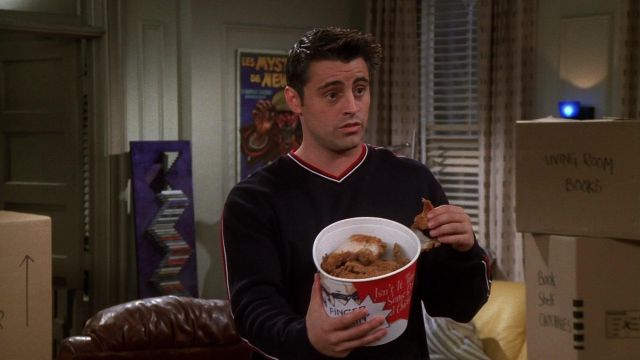Kentucky Fried Chicken eaten by Joey Tribbiani (Matt LeBlanc) in ...