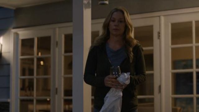 James Perse Classic Zip Up Hoodie. worn by Lorna Harding (Valerie ...