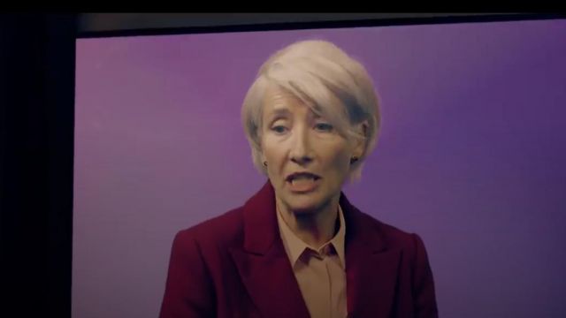 The jacket suit red worn by Vivienne Rook (Emma Thompson) in Years and ...