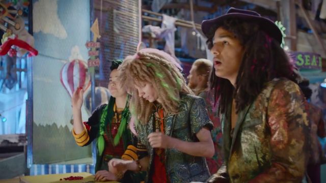 Colored Jacquard Jacket worn by Jay (Booboo Stewart) in Descendants 3 ...