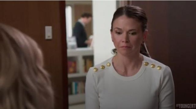 Veronica Beard Mayer Top worn by Liza Miller (Sutton Foster) in Younger ...