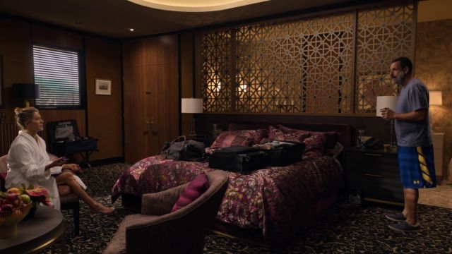 Under Armour Blue Shorts worn by Nick Spitz (Adam Sandler) in Murder ...