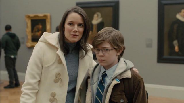 Brown jacket with white fleece lining worn by Theodore Decker (Oakes ...