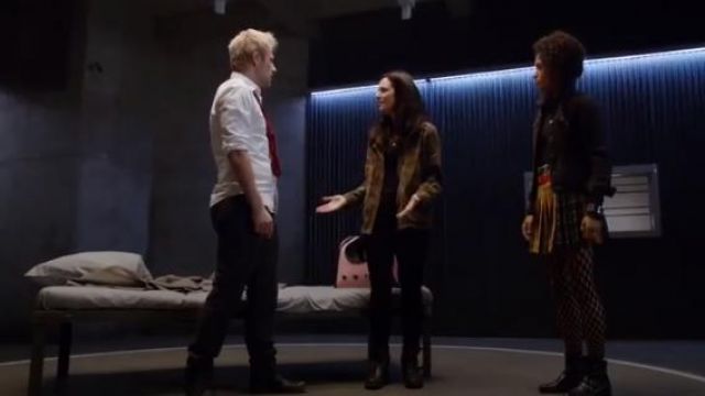 Blank NYC Military Anorak worn by Zari Tomaz (Tala Ashe) in DC's ...