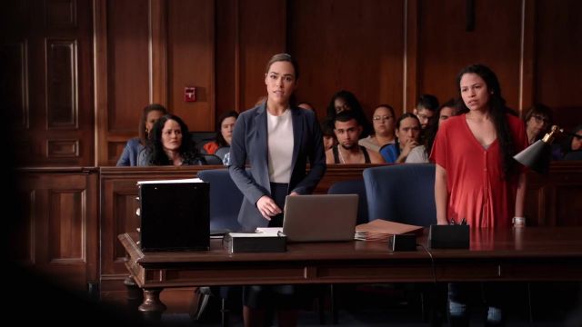 Women Crew Neck Blouse worn by Emily Lopez-Berarro (Jessica Camacho) in ...