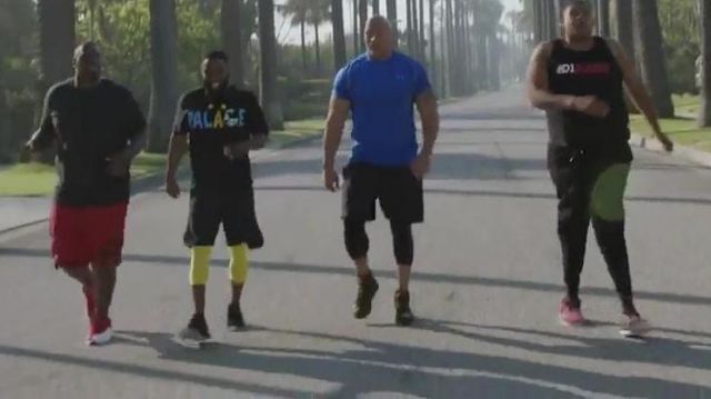 Black sneakers worn by Spencer Strasmore (Dwayne Johnson) in Ballers ...