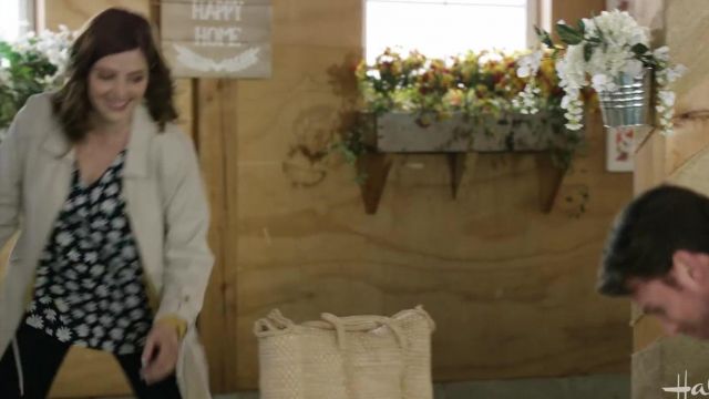 Black slim fit trouser worn by Hailey Goode (Jen Lilley) in Love ...