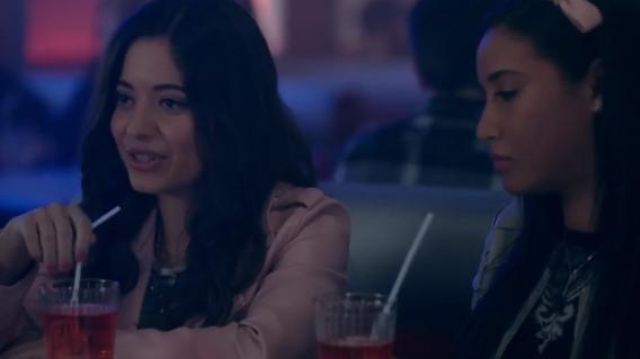 Zara Faux Leather Jacket worn by Ginger Lopez (Caitlin Mitchell ...