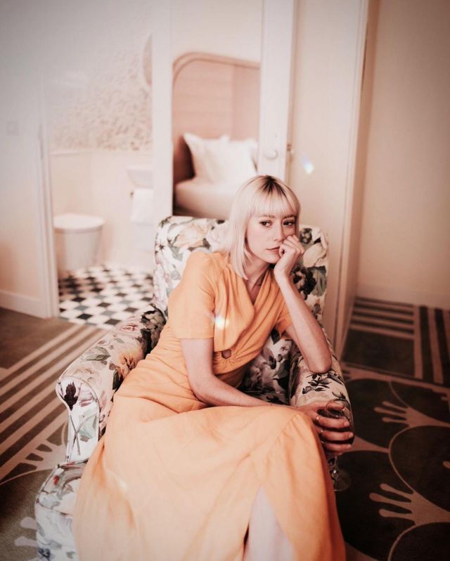 The dress of Marie Gilliot on the account Instagram of @intoyourcloset ...