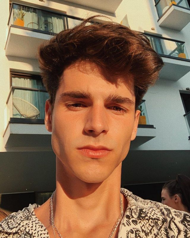 Aztec Print Shirt of Alvaro Mel on the Instagram account @meeeeeeeel ...