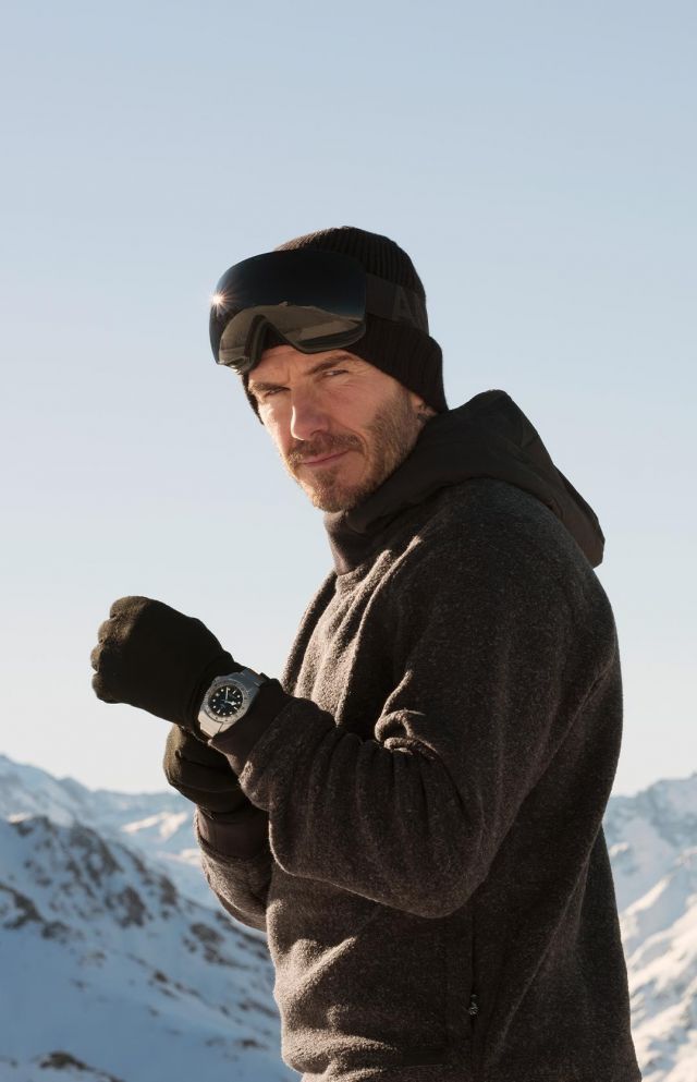 David Beckham on his account Instagram @tudorwatch | Spotern