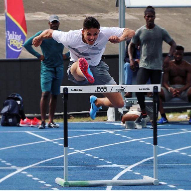 La súper mosca Nike zoom de Devon Allen en la cuenta de Instagram de ...