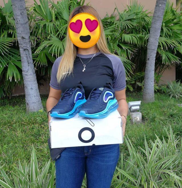 Air Max 720 Sea Forest on the account Instagram of @cavarez_ | Spotern