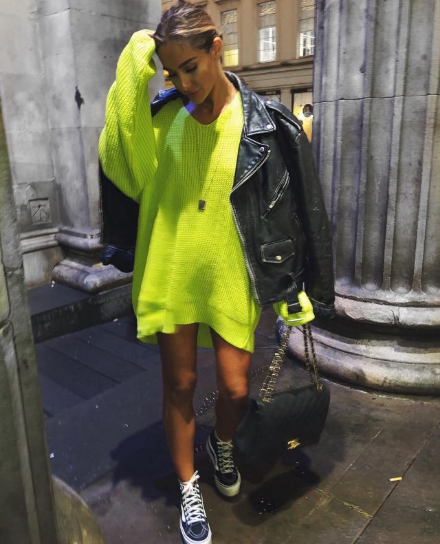 Jumper Dress of Emily Shak on the Instagram account @emilyshak | Spotern