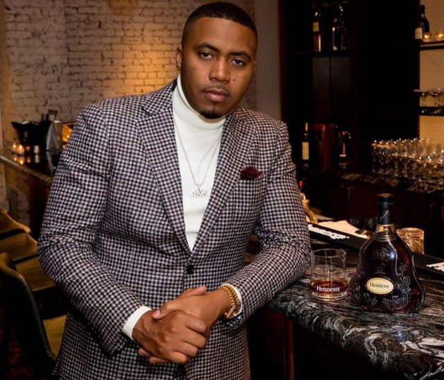 The suit jacket plaid worn by Nas on the account Instagram of @nas ...